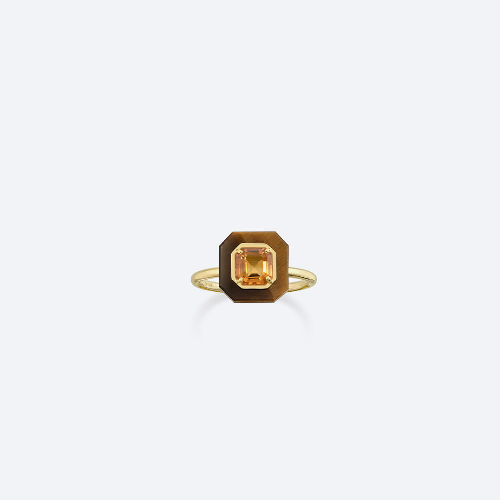 Citrine Frames Ring - Sauer