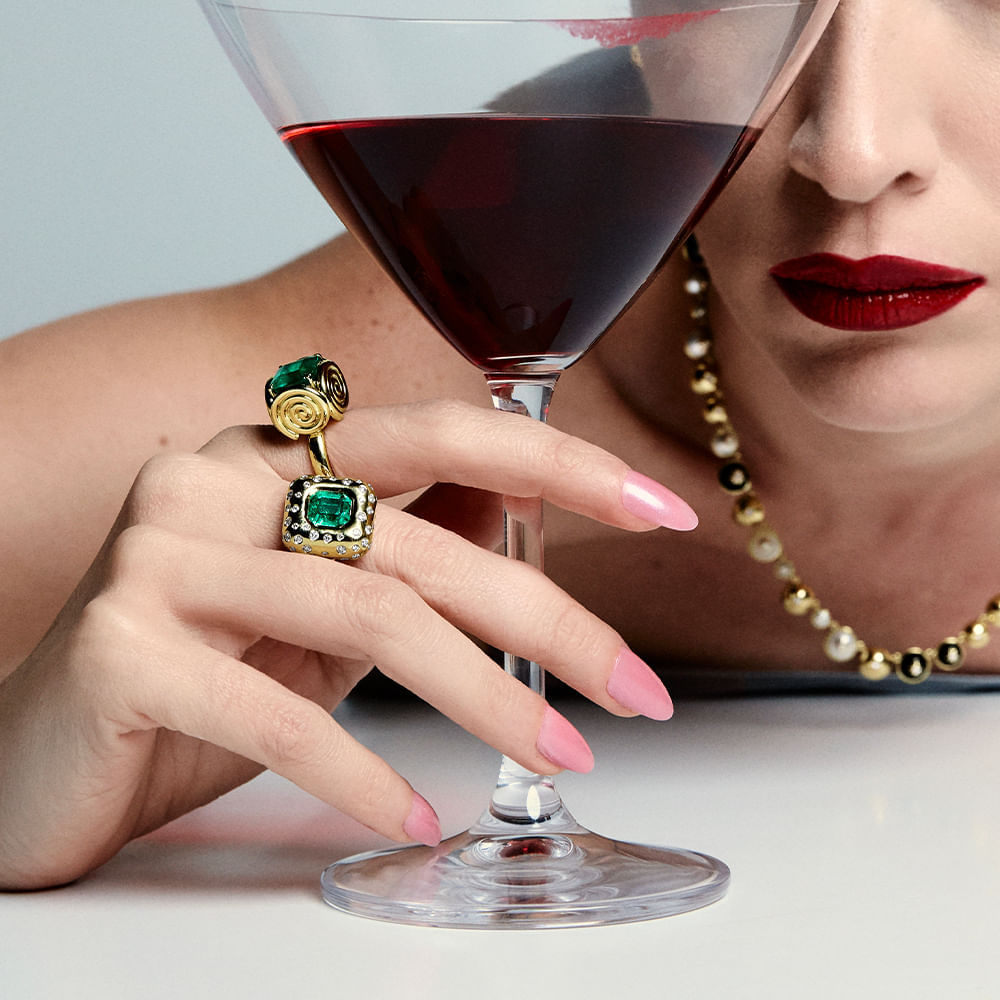 Sekhmet Emerald Ring - Sauer