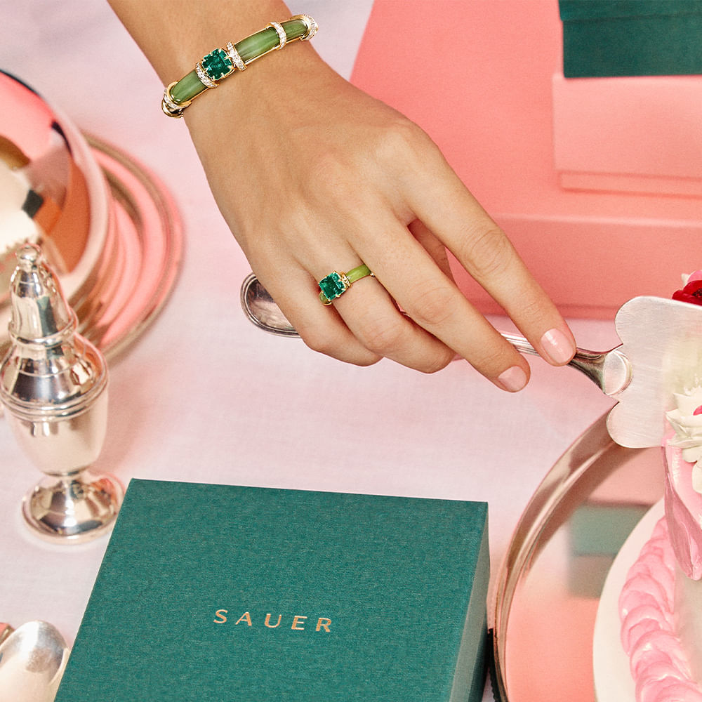 Marina Emerald Ring - Sauer