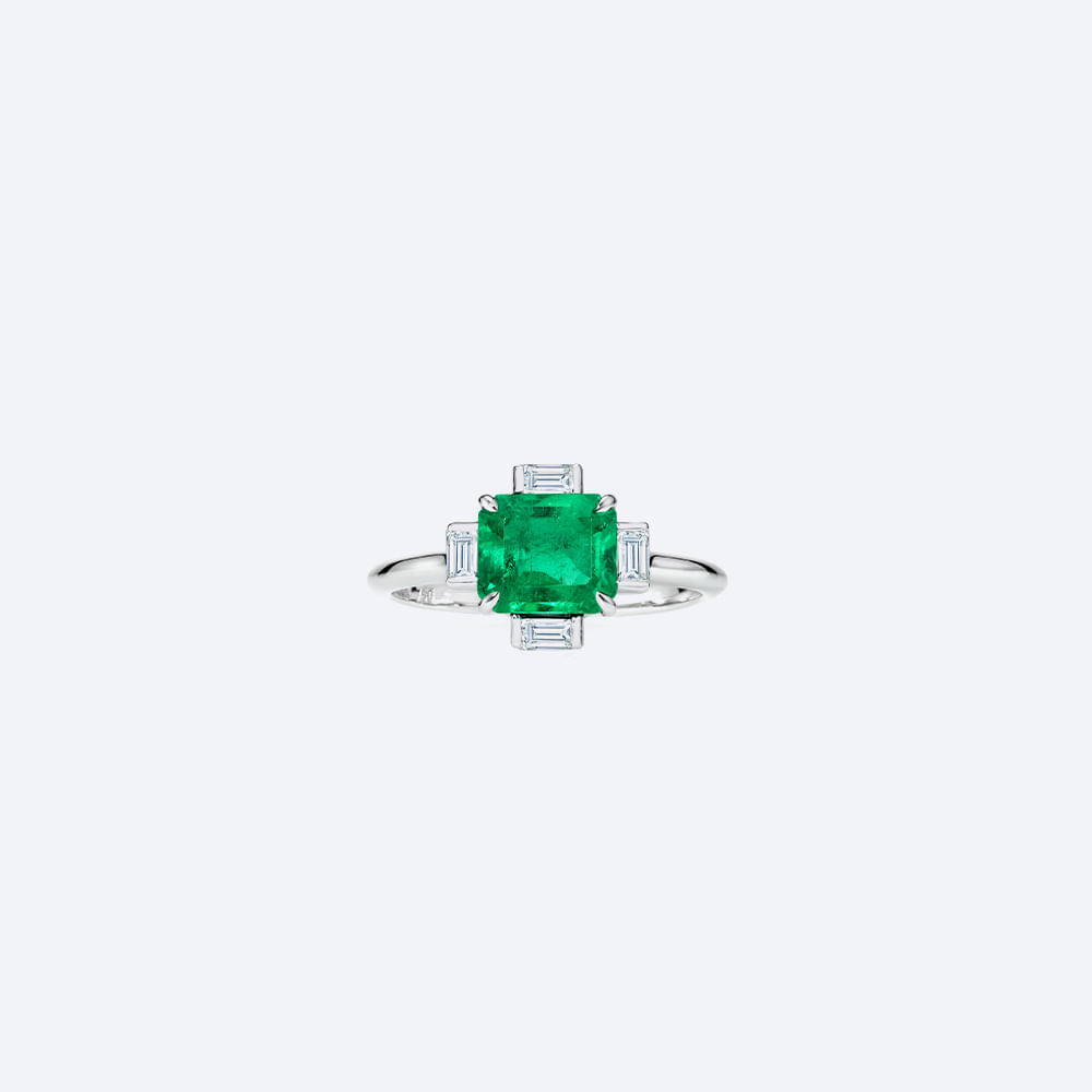Agnes Emerald Ring - Sauer
