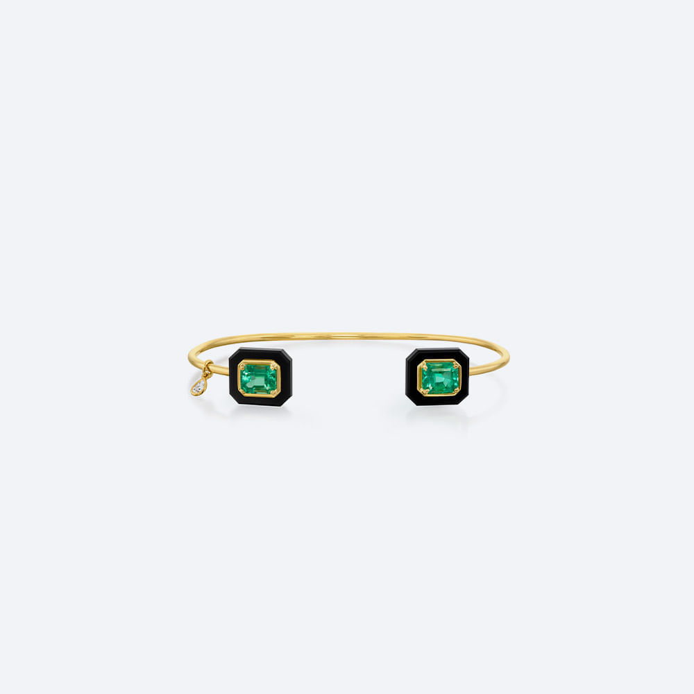 Emerald Frames Bracelet - Sauer