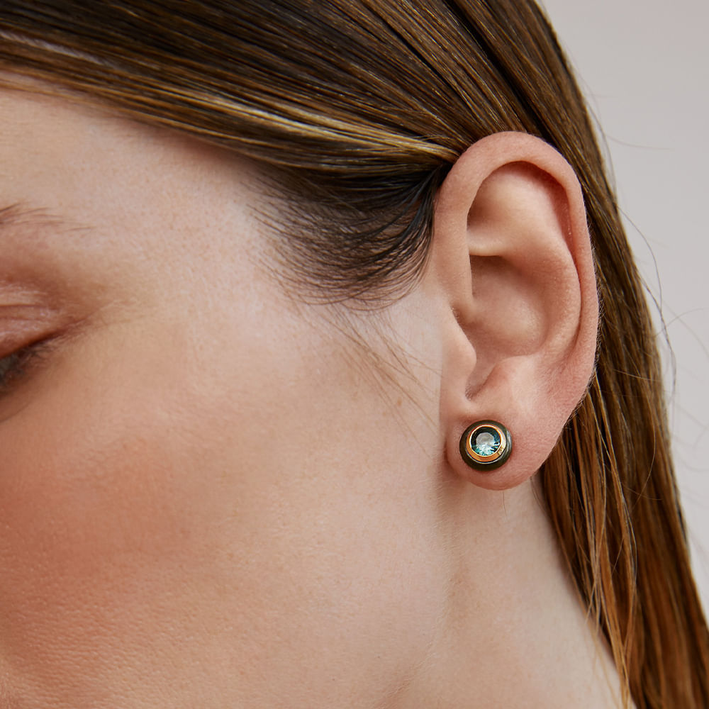 Heart Frames Earrings - Sauer