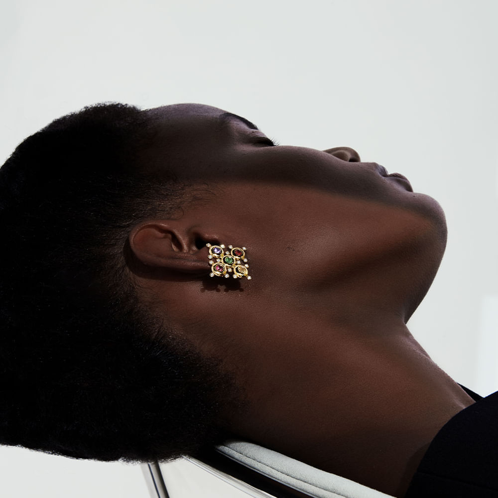 Bold Earrings - Sauer