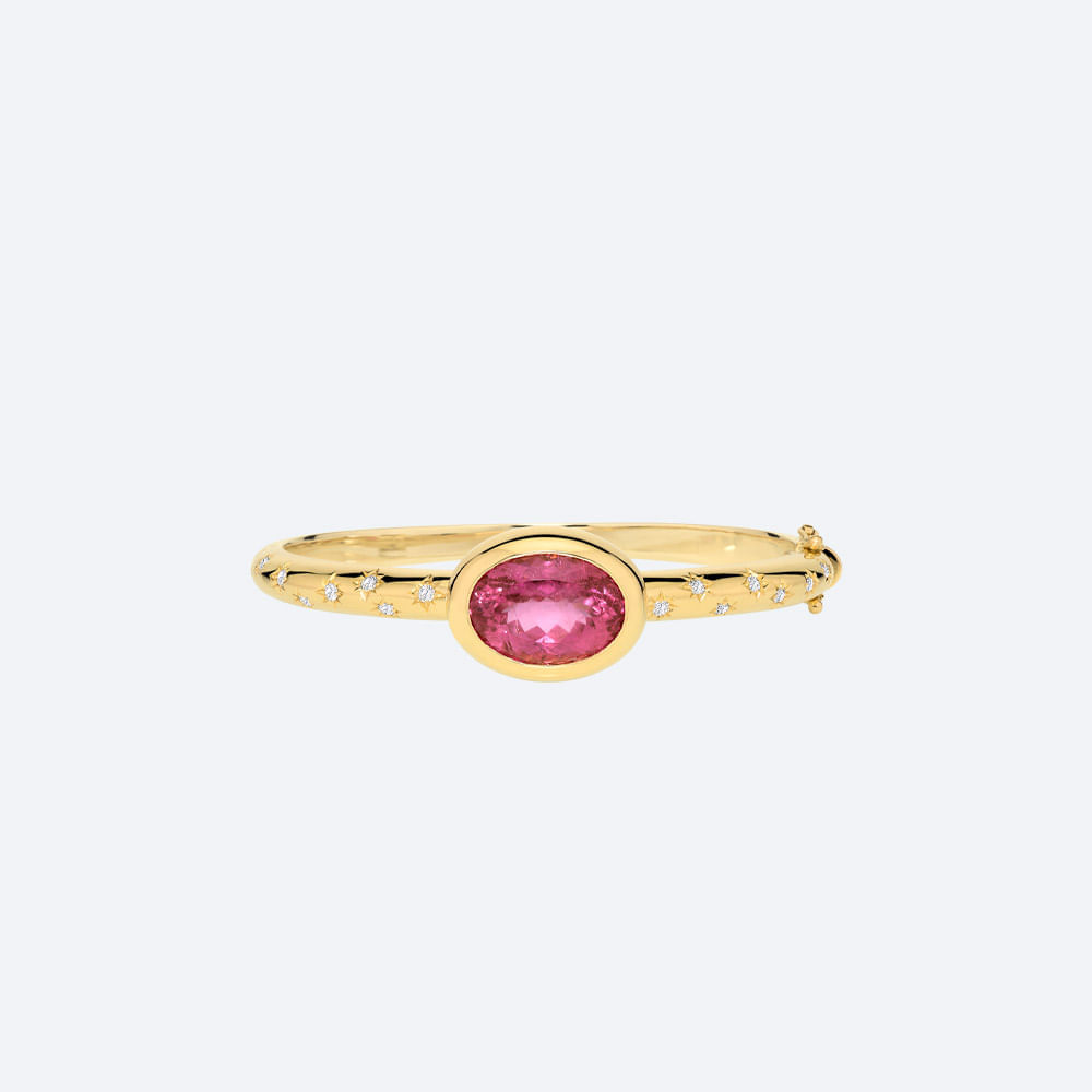 Star Bold Rubellite Bracelet - Sauer