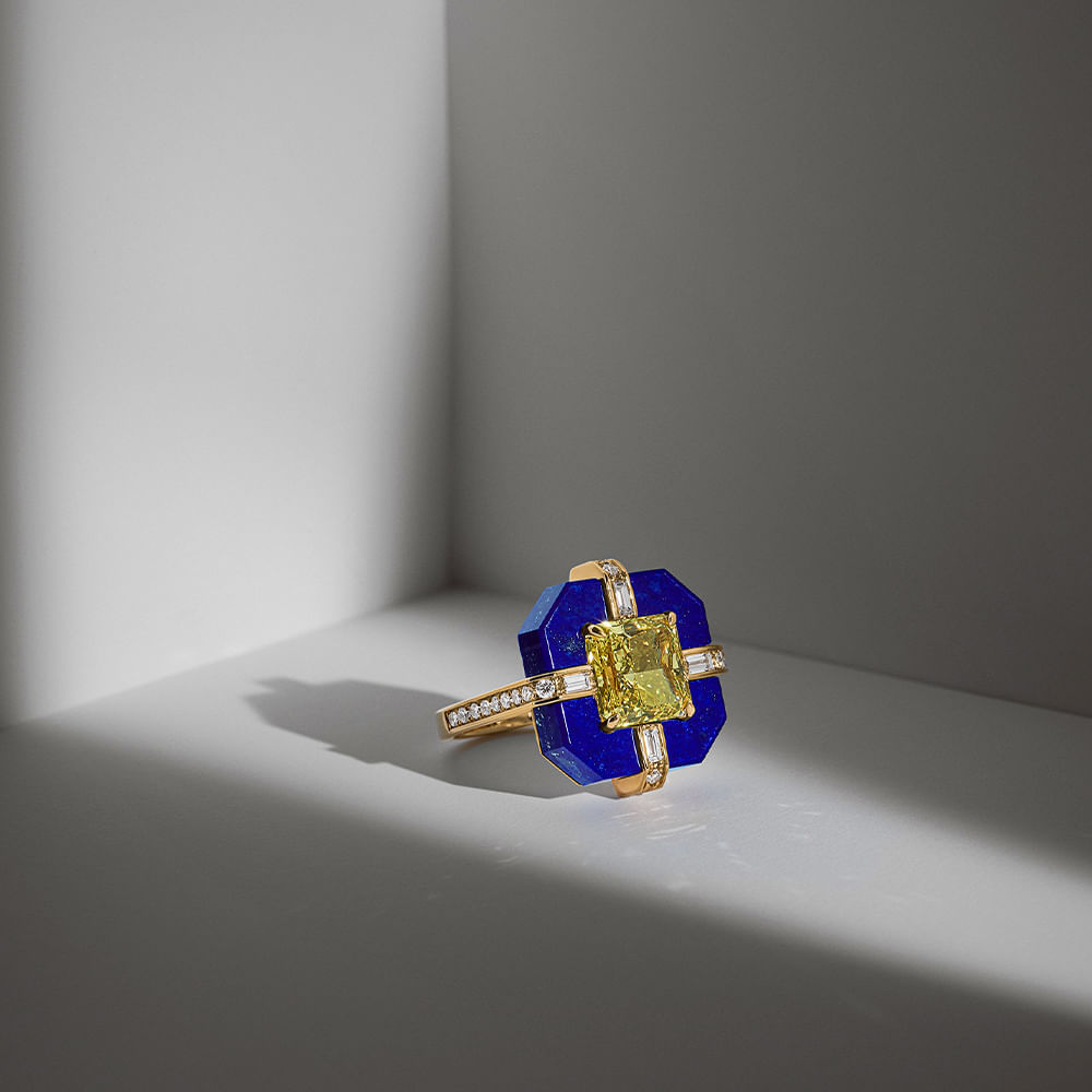 Radiant Diamond Ring - Sauer