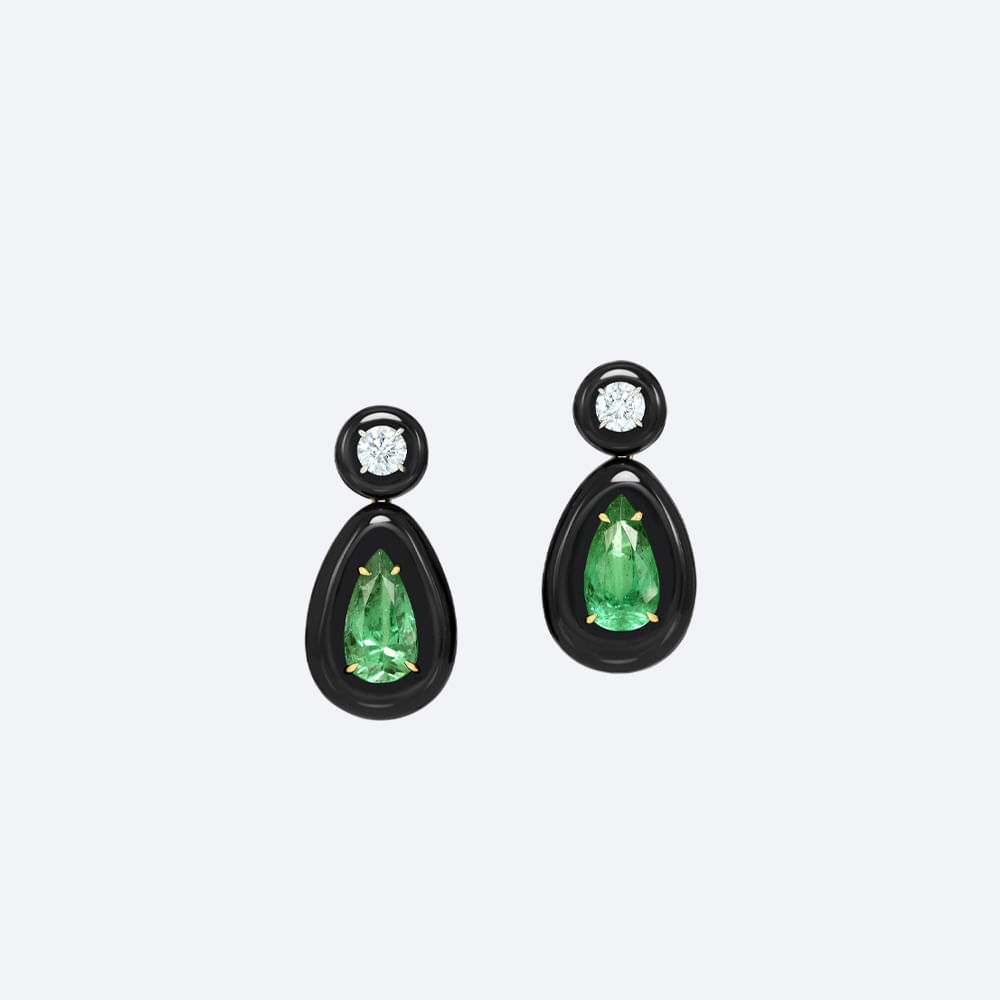 Diade Earrings - Sauer