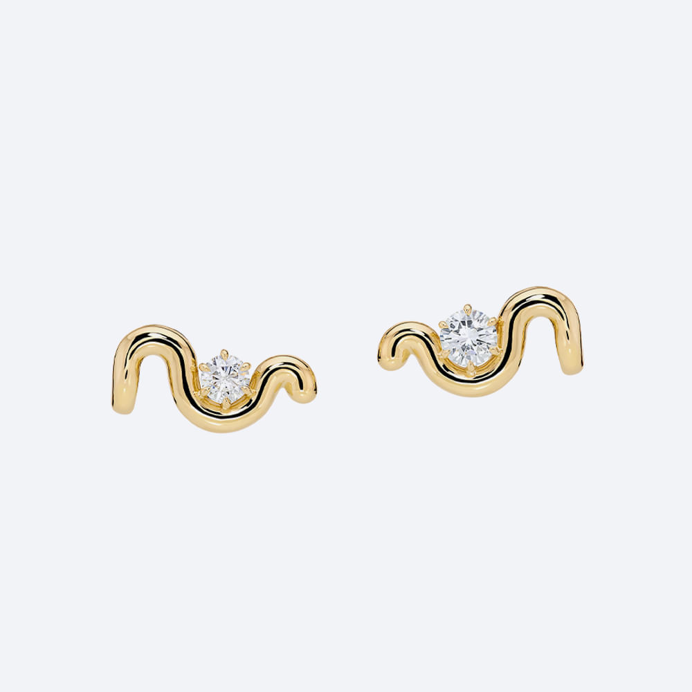 Zaha Stud Earrings - Sauer