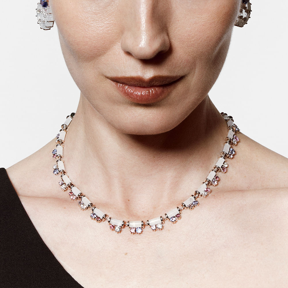 Theodora Crystal Necklace - Sauer