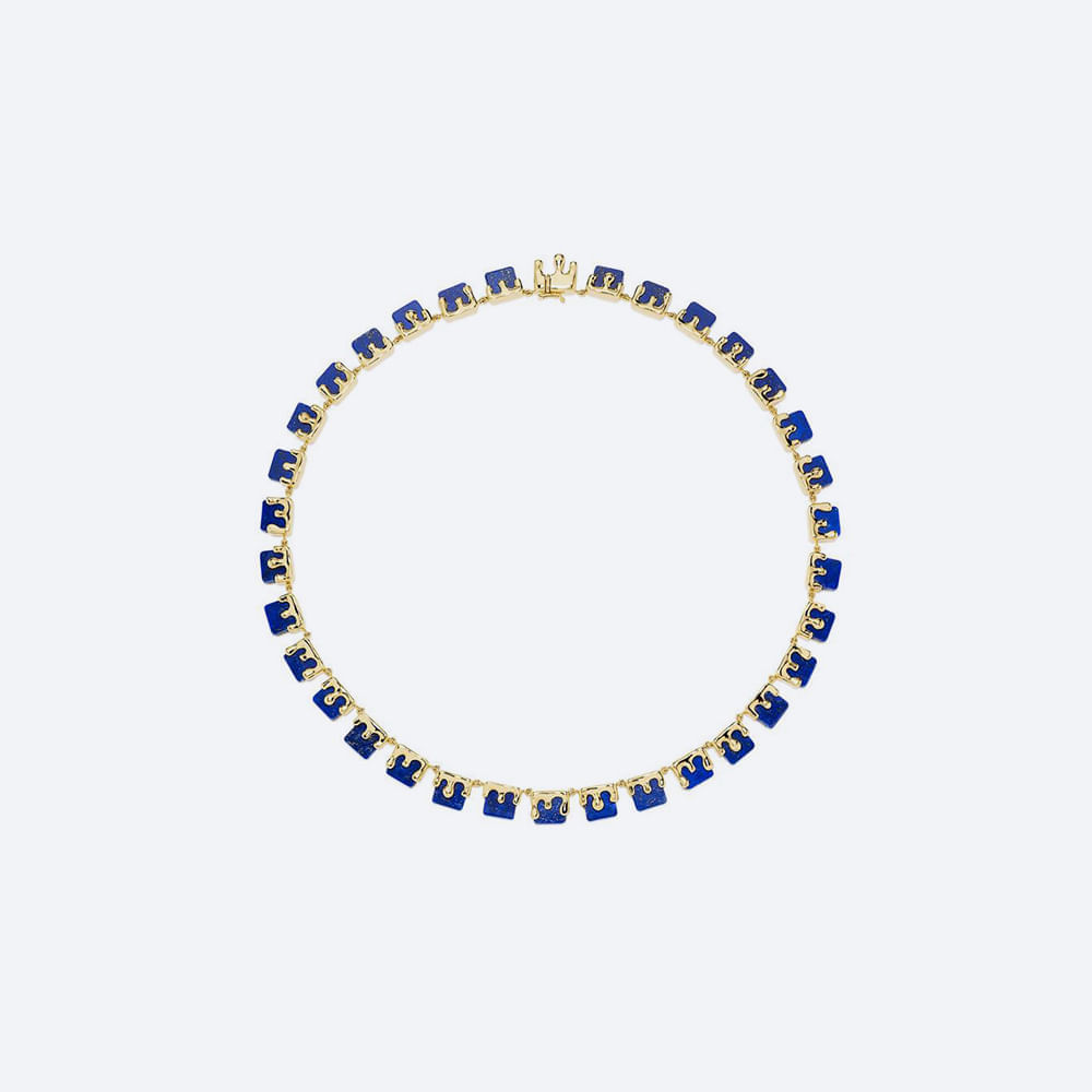 Blob Necklace - Sauer