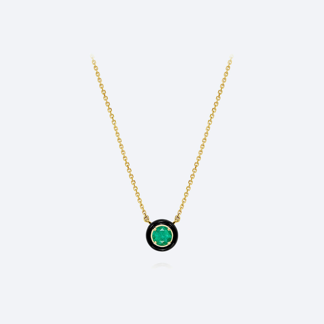 Frames Emerald Necklace - Sauer